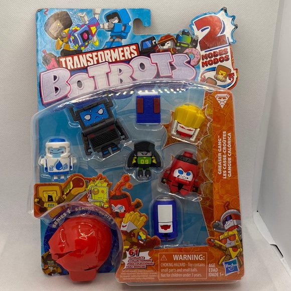 Hasbro | Toys | Transformers Botbots Greaser Gang Series Figures | Poshmark